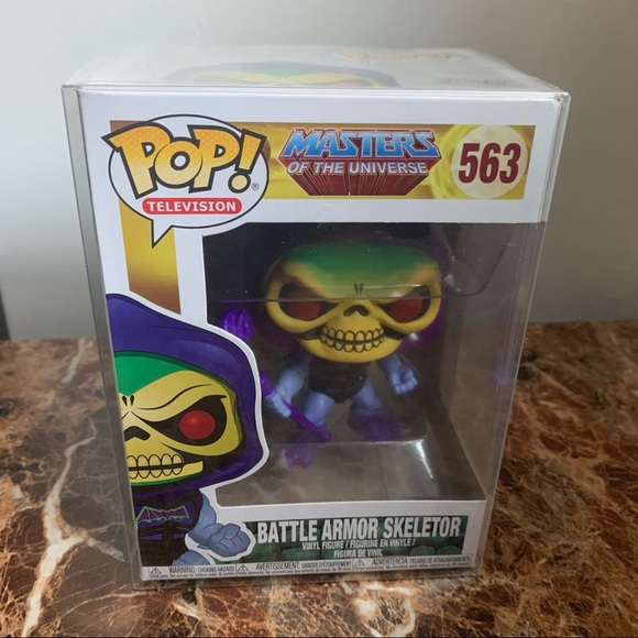 Funko | Toys | Funko Pop Battle Armor Skeletor Motu 563 | Poshmark